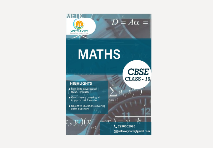 CLASS 10 Study Material (2024 Edition) | Witsavvy